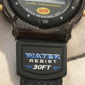 Quemex | Accessories | Y2k Quemex Alarm Chrono Water Resistant 3ft ...